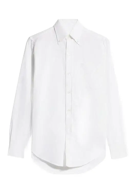 FORTELA Classic Indigo Shirt - White