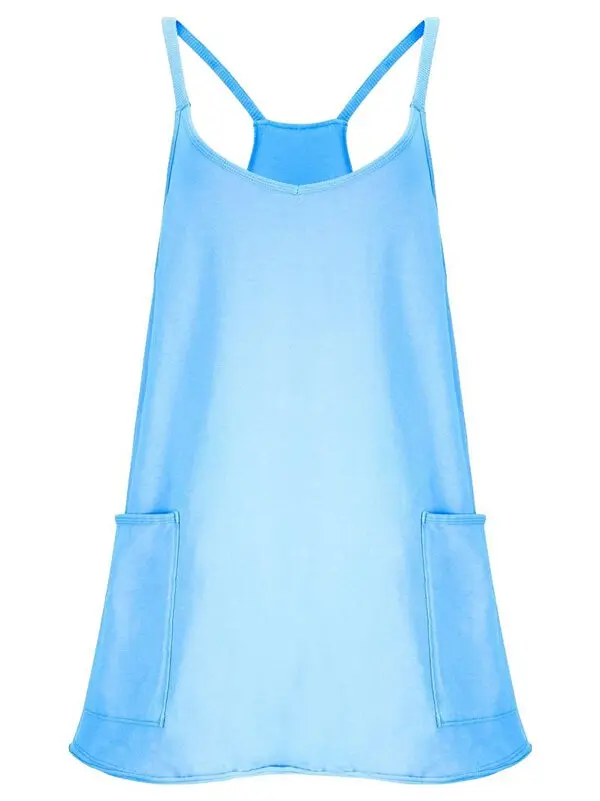 LEZAT Raya Mini Sport Dress With Built-in Shorts - Arctic