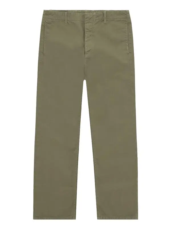 FORTELA Jamiet Chino Gabardine Trousers - Green