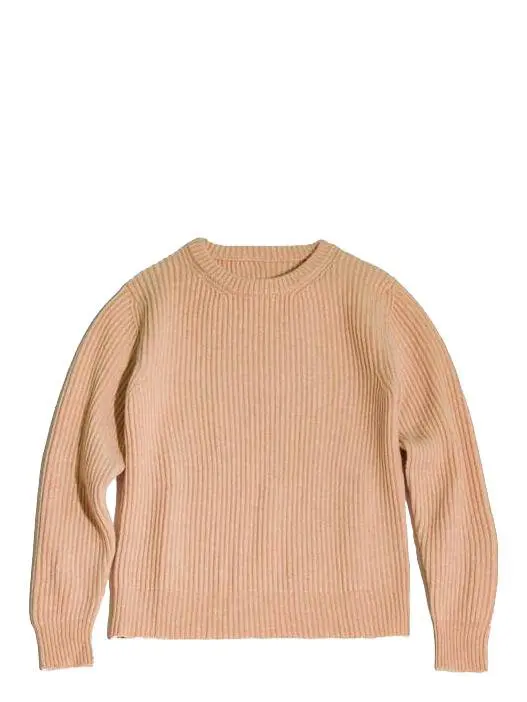 FORTELA Alberto Wool Crewneck Sweater - Camel