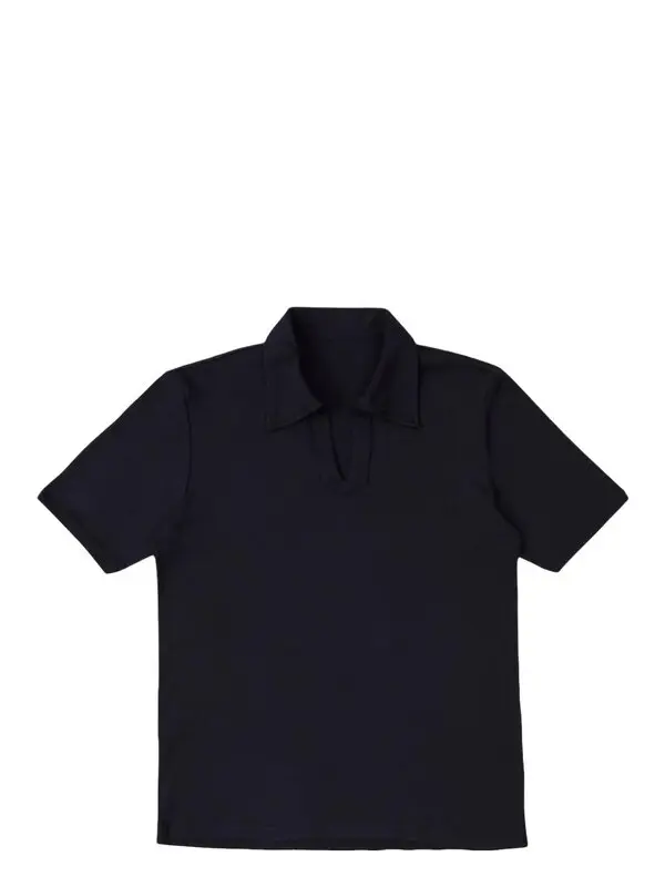 FORTELA Goose Short Sleeve Polo - Blue