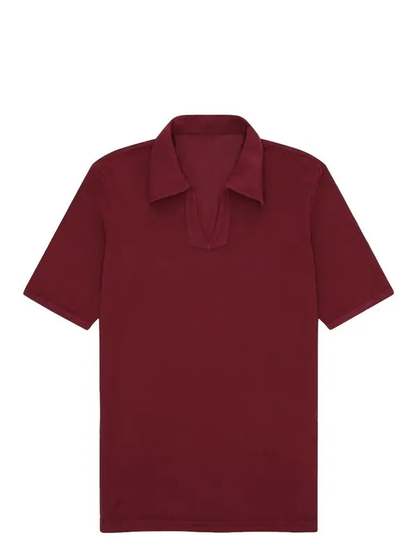 FORTELA Goose Short Sleeve Polo - Red