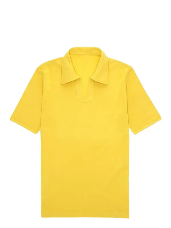 FORTELA Goose Short Sleeve Polo - Yellow