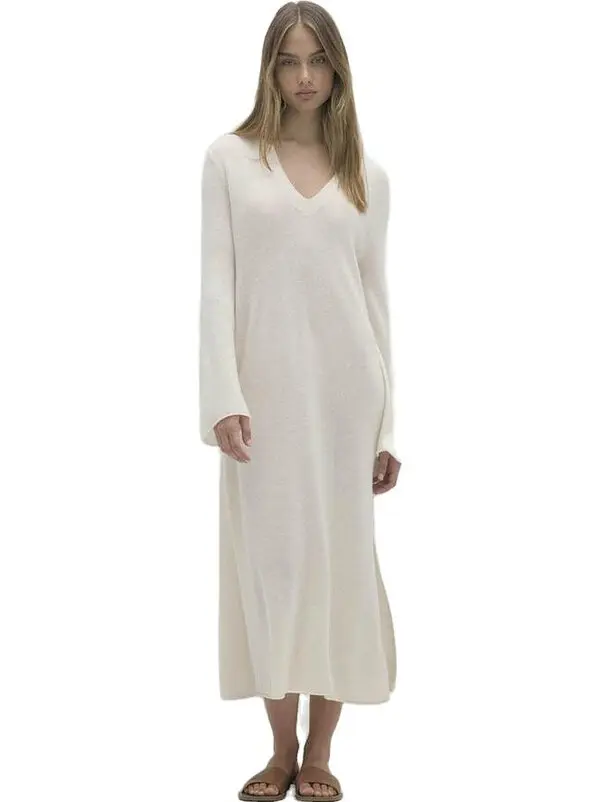 Naked Cashmere Katerina Cashmere Kaftan - Ecru