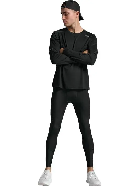 2xu Aero Mesh Compression Tights - Black/silver Reflective