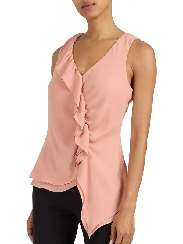 Santorelli Tyra Sleeveless Top - Rosa