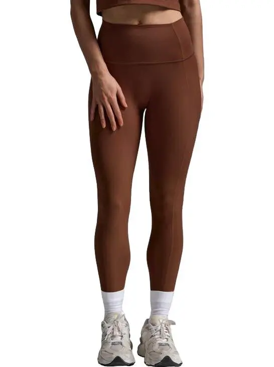2xu Fluid Hi-rise Tights - Sepia/sepia