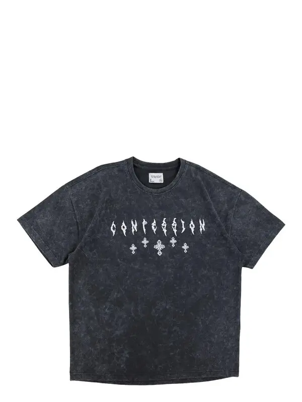FLY BY NIGHT Midnight T-shirt - Black Oyster/confession