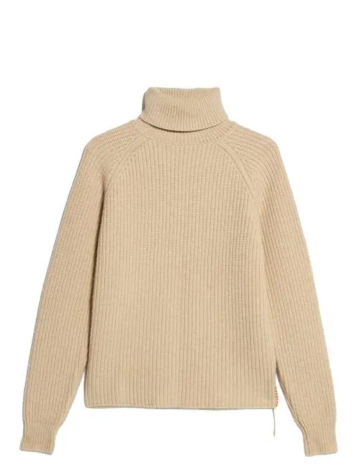 FORTELA Oslo Merino Wool High Neck Sweater - Off White