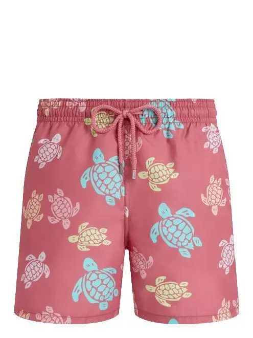 Vilebrequin Tortues Multicolores Swim Shorts - Boudoir