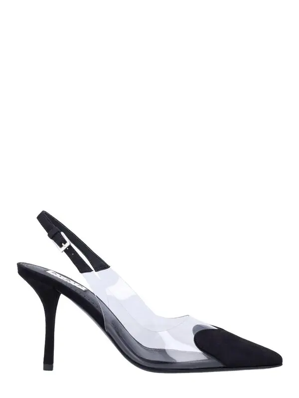 Alaïa Le Coeur Slingbacks - Black