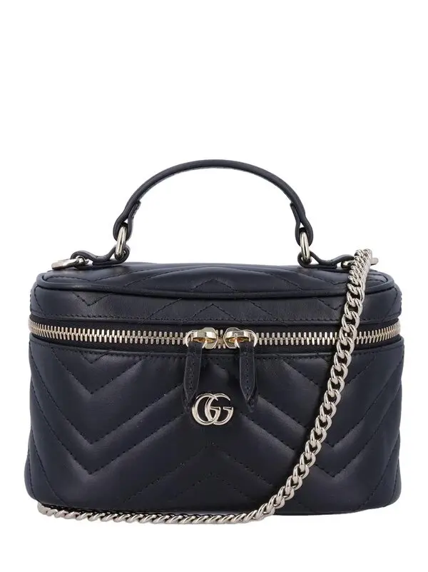 Gucci Gg Marmont Vanity Bag - Black