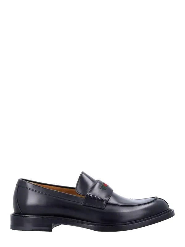 Gucci Web Loafer - Black