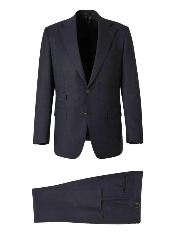 ATELIER MUNRO Straight Wool Suit - Black
