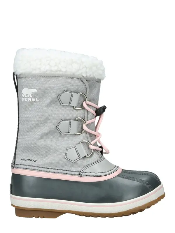 Sorel Leather-trim Waterproof Yoot Pac Boots - Grey