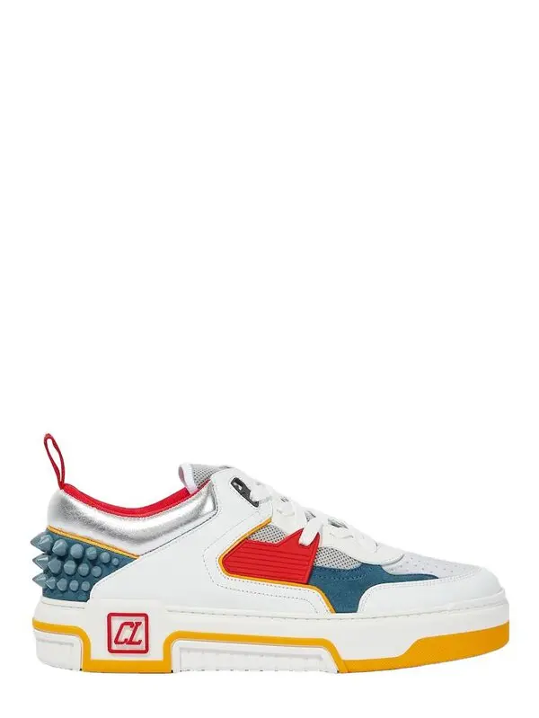 CHRISTIAN LOUBOUTIN Astroloubi Leather Sneakers - Multicoloured