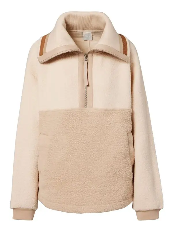 Varley Carmine Fleece Jacket - Beige