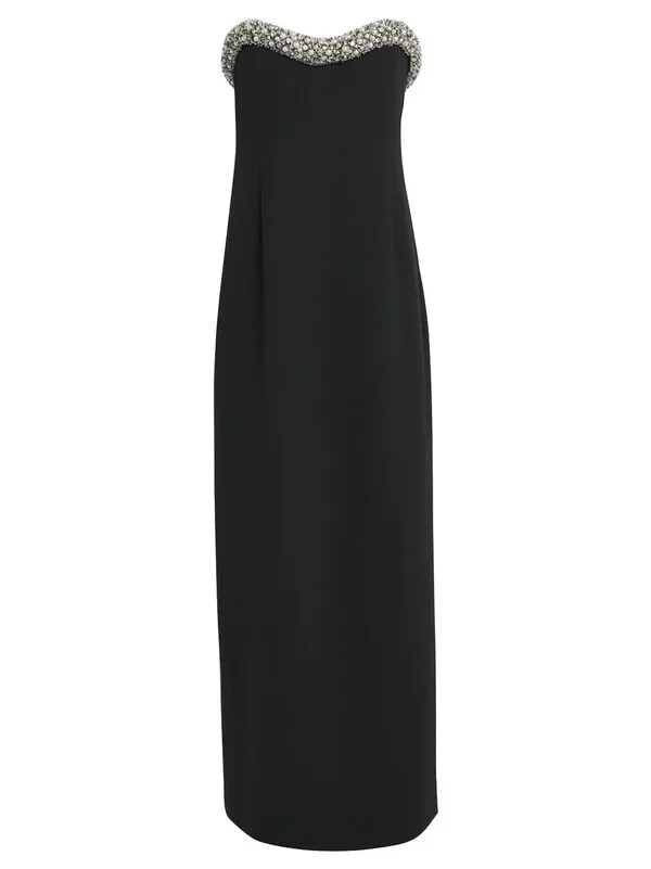 Simkhai Embellished Riona Maxi Dress - Black
