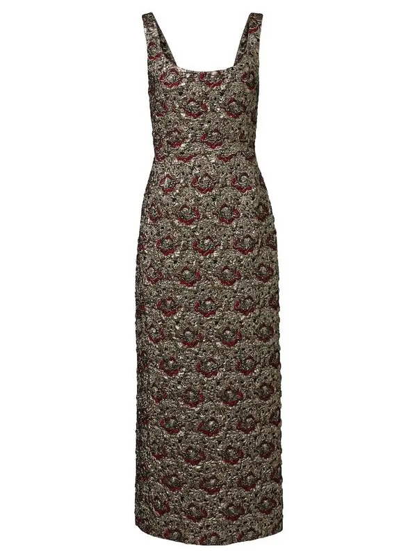 Simkhai Ravenna Jacquard Midi Dress - Multicoloured