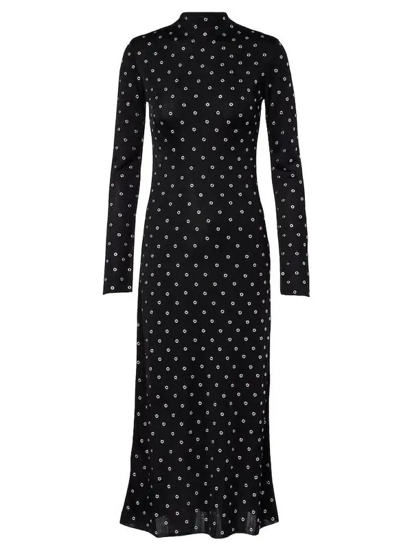 Altuzarra Studded Jersey Maxi Dress - Black
