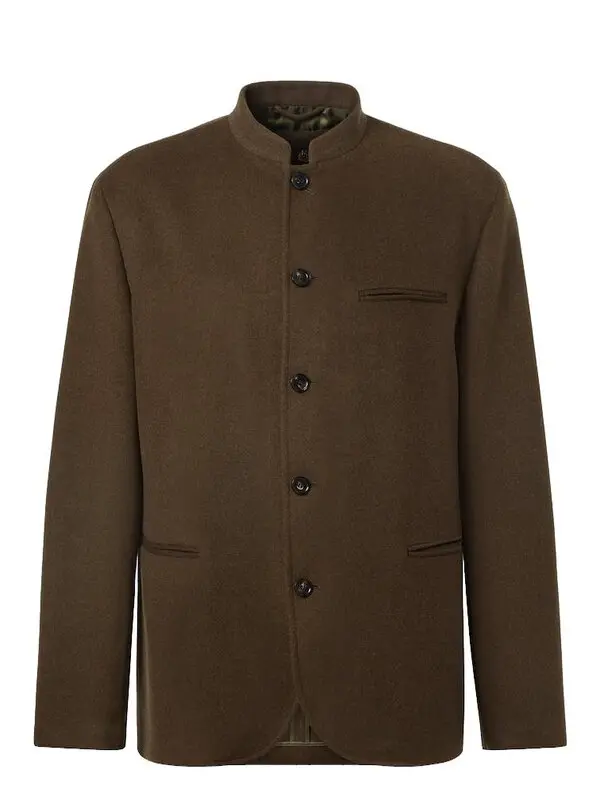 Loro Piana Cash Wish Single-breasted Wool Jacket - Green