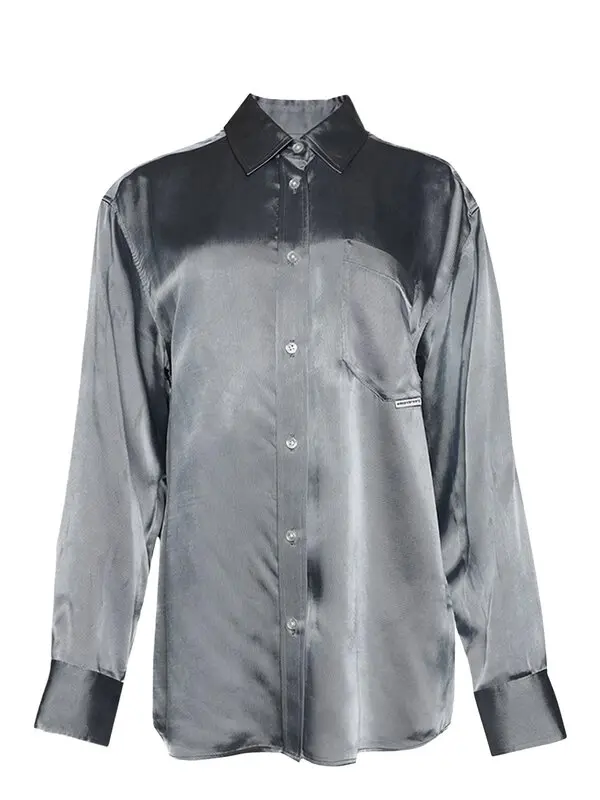 Alexander Wang Boyfriend Shirt - Blue