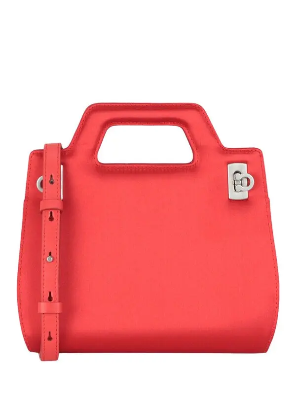 FERRAGAMO Mini Wanda Top-handle Bag - Red