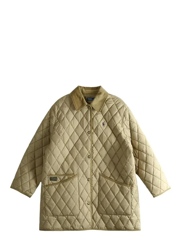 Ralph Lauren Poly Woven Coat - Brown