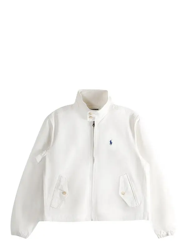Polo Ralph Lauren Lined Windbreaker Coat - White