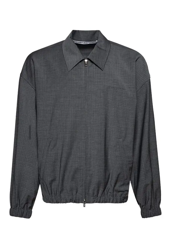 Alexander Wang Tailored Track Jacket - Grey