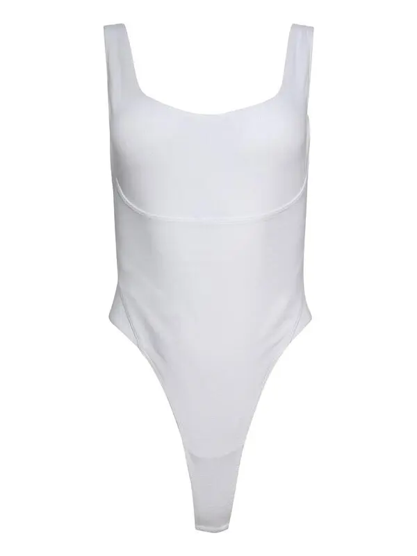 Alaïa Cut Out Body - White