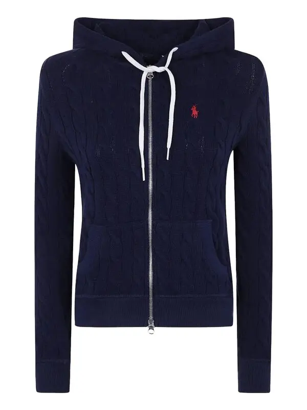 Polo Ralph Lauren Long-sleeve Full Zip Hoodie - Blue