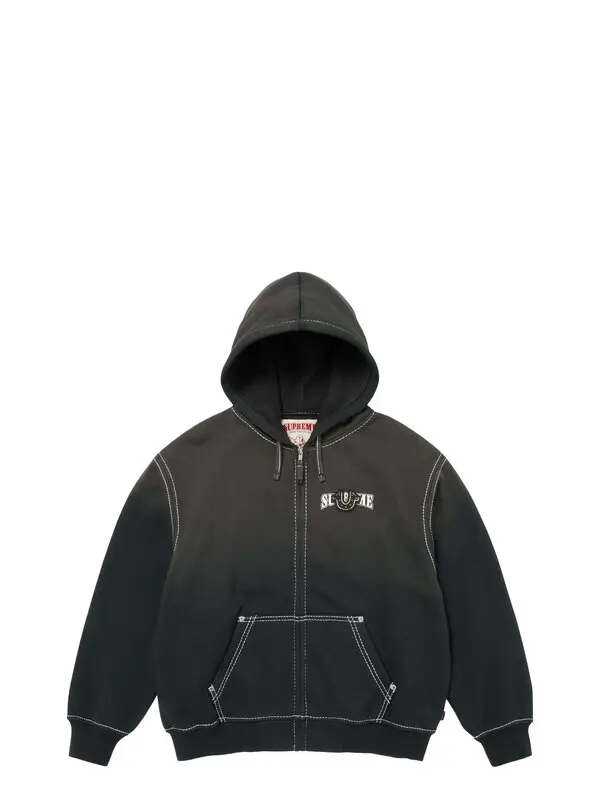 Supreme X True Religion Zip Up Hooded Sweatshirt - Black