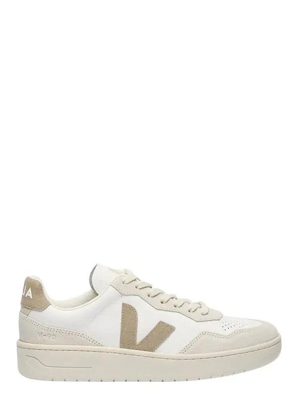 VEJA V-90 Taupe - White