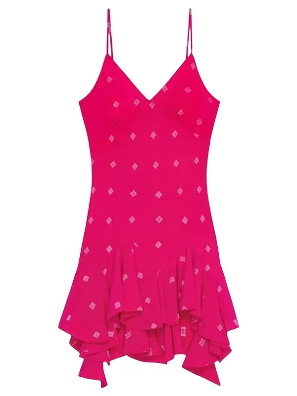 Givenchy Short Fluide Dress - Pink