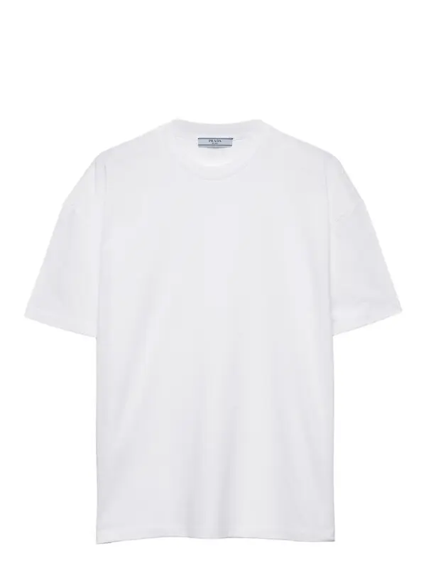 Prada Oversized Jersey T-shirt - White
