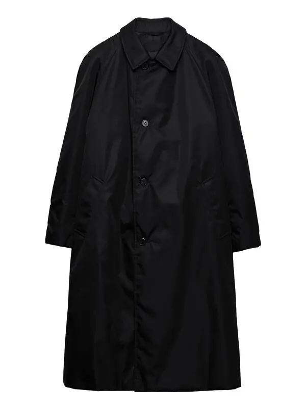 Prada Re-nylon Coat - Black