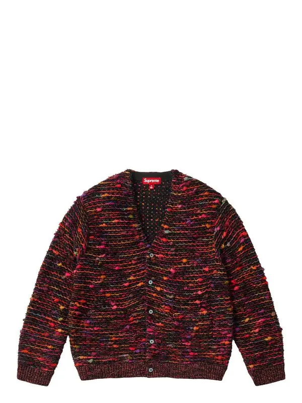 Supreme Textured Cardigan - Orange
