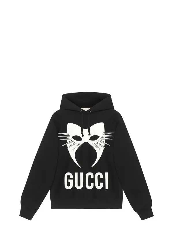 Gucci Manifesto Oversize Sweatshirt - Black