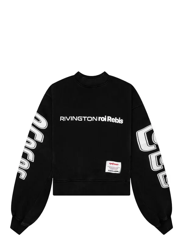 RIVINGTON ROI REBIS Metanoia Uso Cva Crewneck - Black