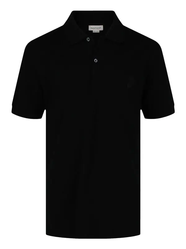 Alexander McQueen Skull Polo Shirt - Black