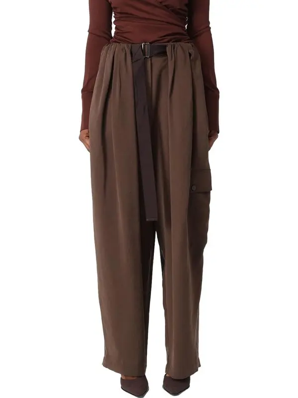 ALYSI Trousers - Brown