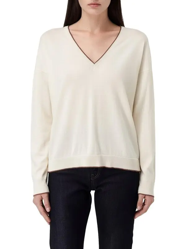 Eleventy Sweater - White