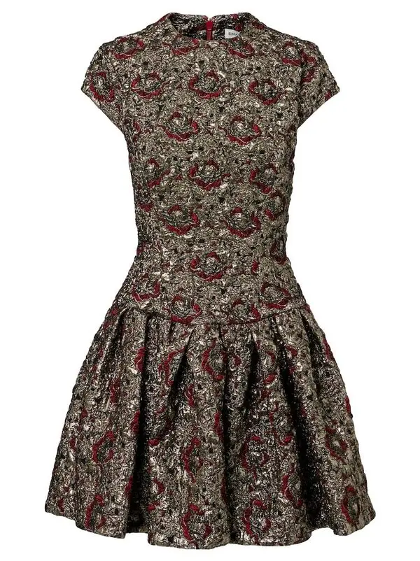 Simkhai Elowen Jacquard Minidress - Multicoloured