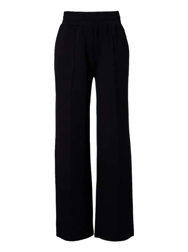 Varley Jersey Wide-leg Pants - Black