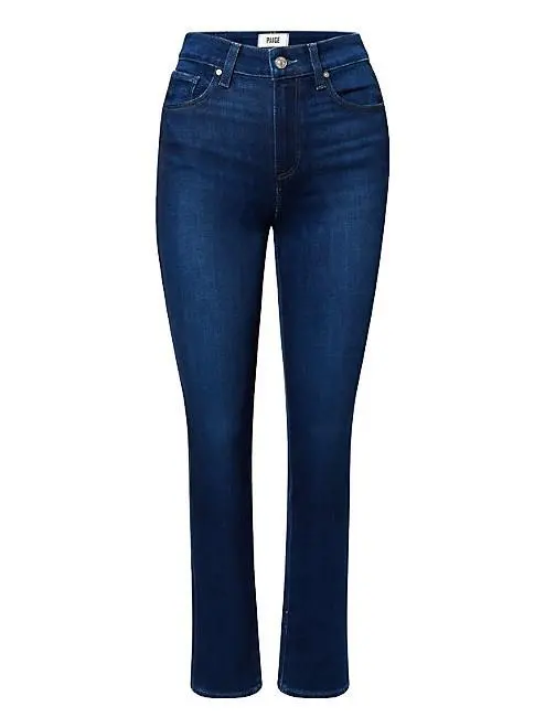Paige Gemma Tapered-leg Stretch-denim Blend Jeans - Cirques