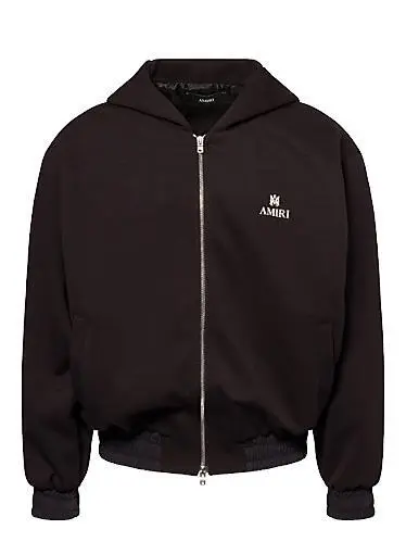 Amiri Relaxed-fit Hooded Woven Jacket - Black