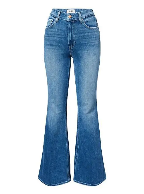 Paige Marlow Skimmer Flared Stretch-denim Blend Jeans - Freeride
