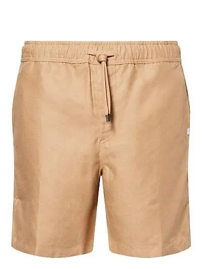 Derek Rose Sydney Linen Shorts - Neutral