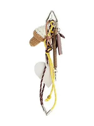 TREATS Lucky Charm Bag Charms - Brown